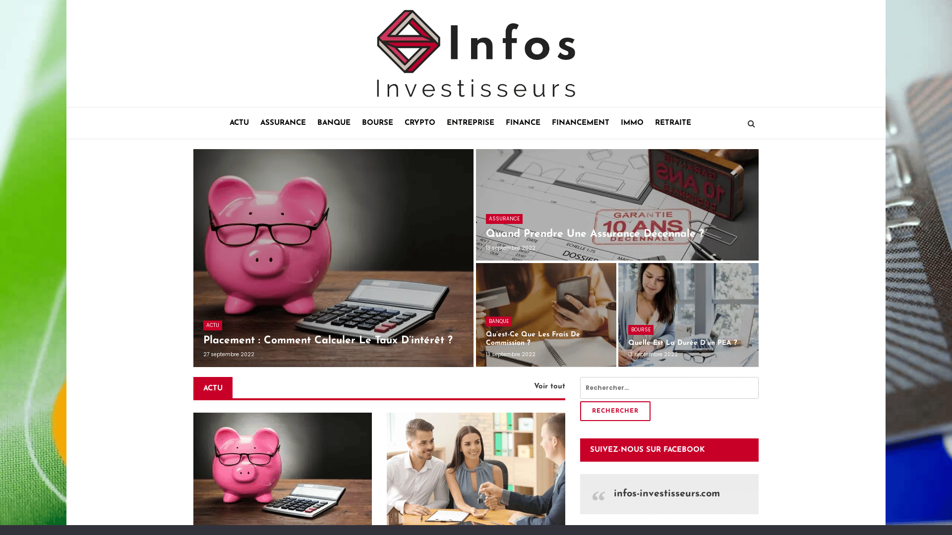infos-investisseurs.com - Meca Web Net